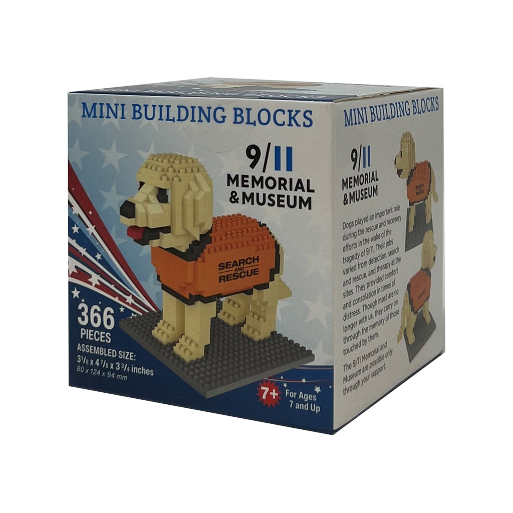 Rescue Dog Mini Blocks – 9/11 Memorial Museum Store