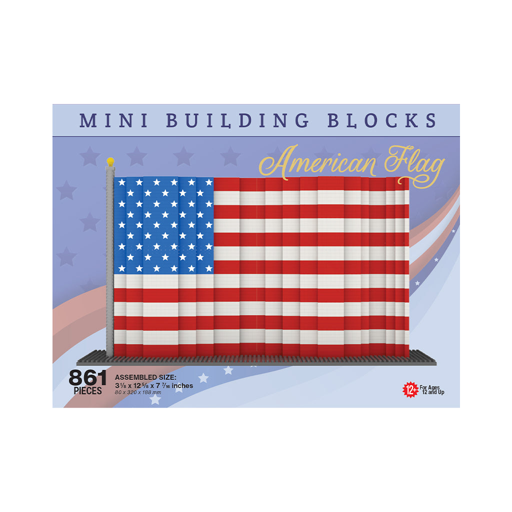 American Flag Mini Building Blocks – 9/11 Memorial Museum Store